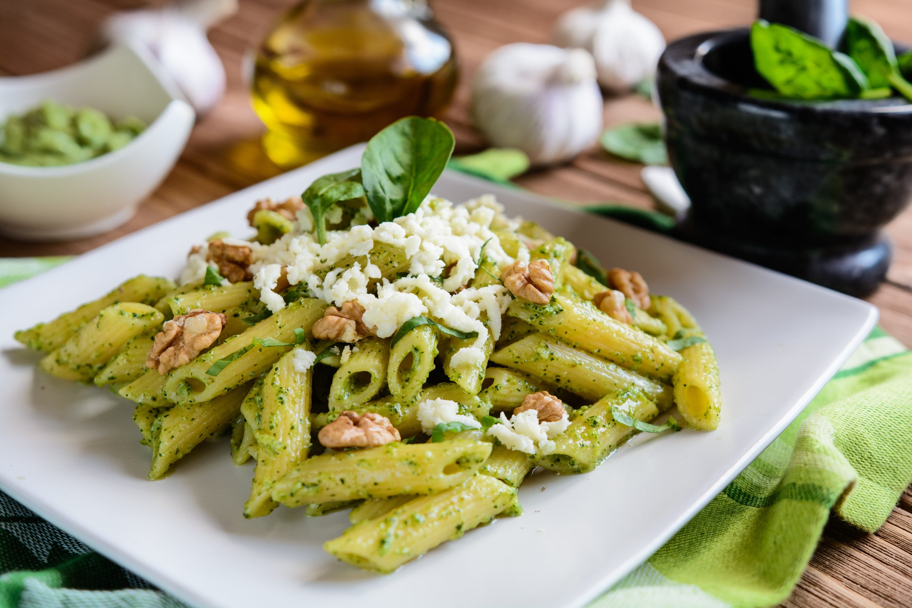 Walnut Pesto and Herb Pesto – Crain of California